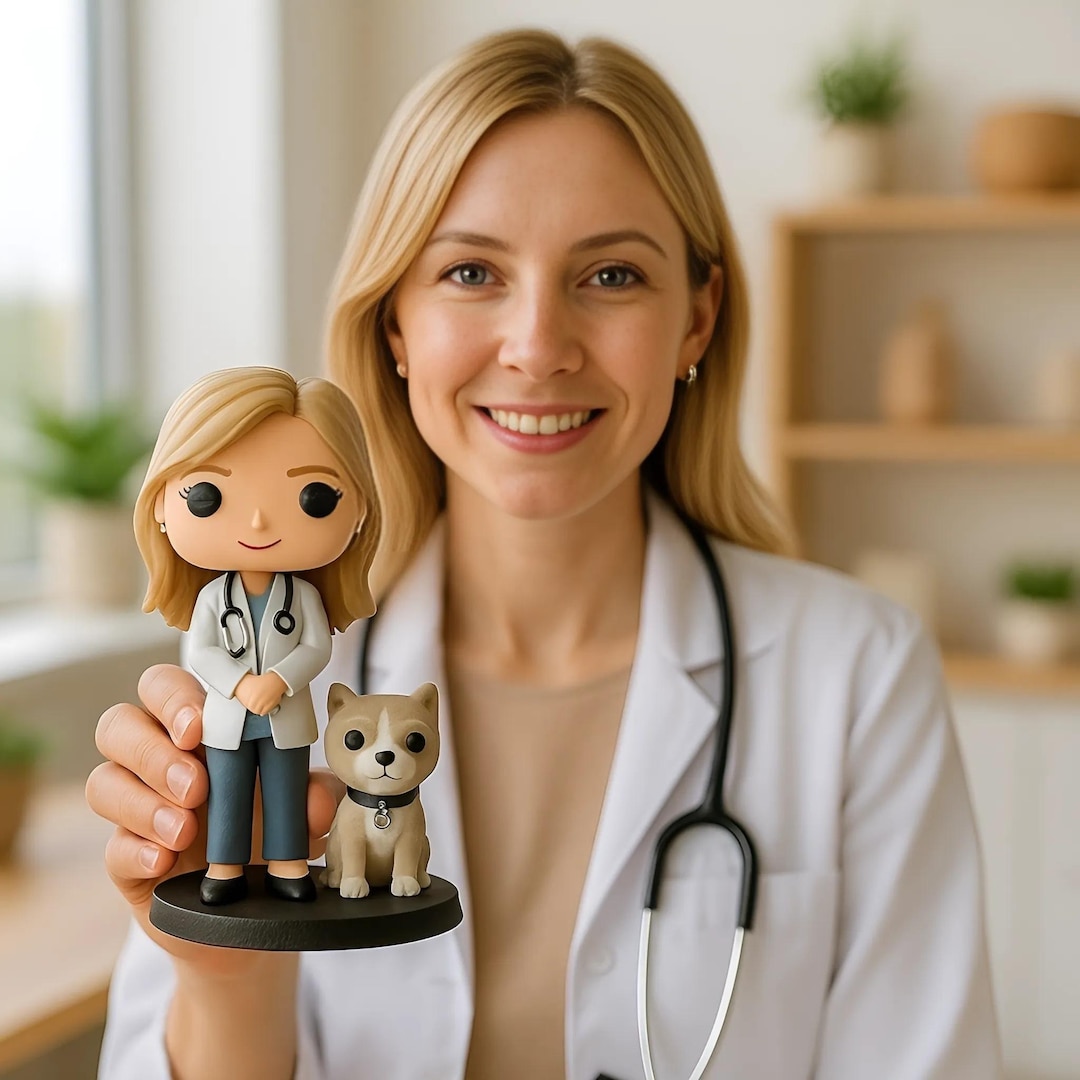 Custom Doctor Figurine – Personalized 3D Medical Graduation Gift - Etsy