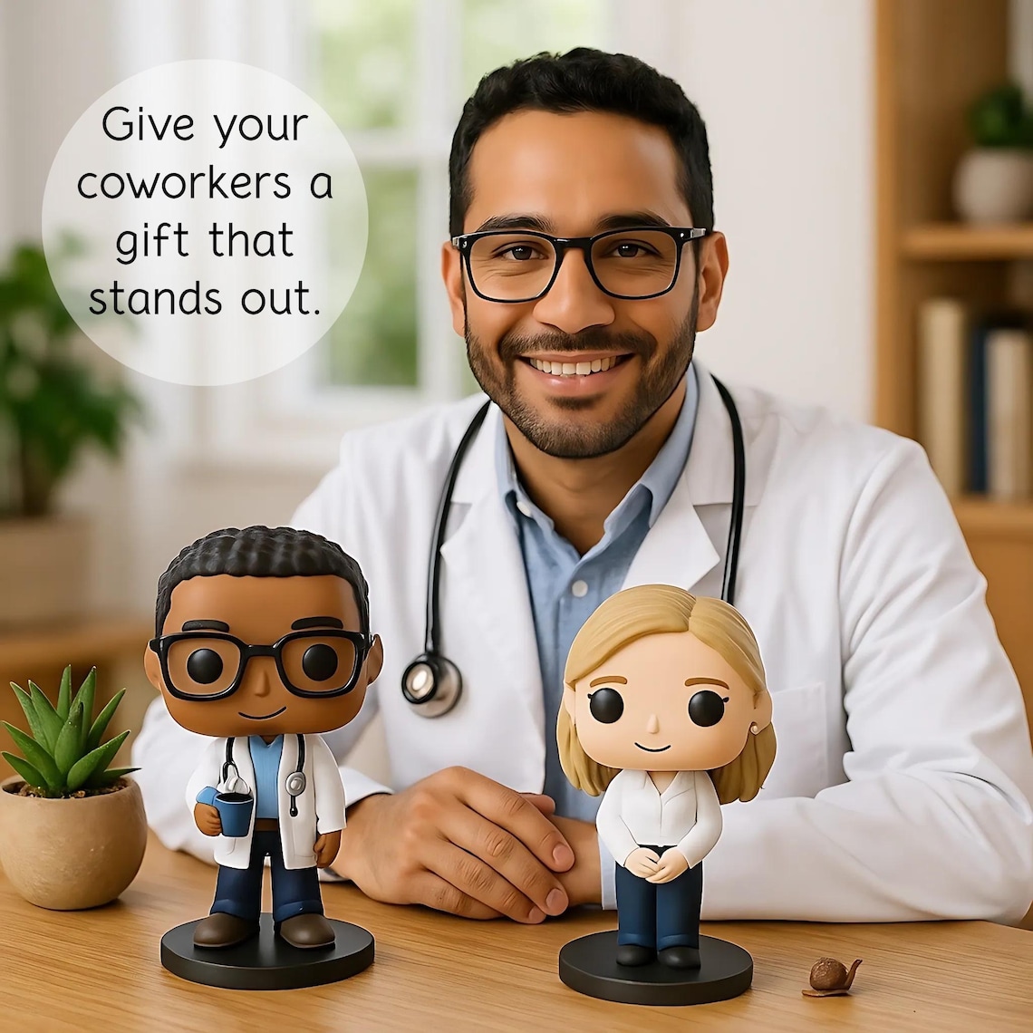 Custom Doctor Figurine – Personalized 3D Medical Graduation Gift - Etsy