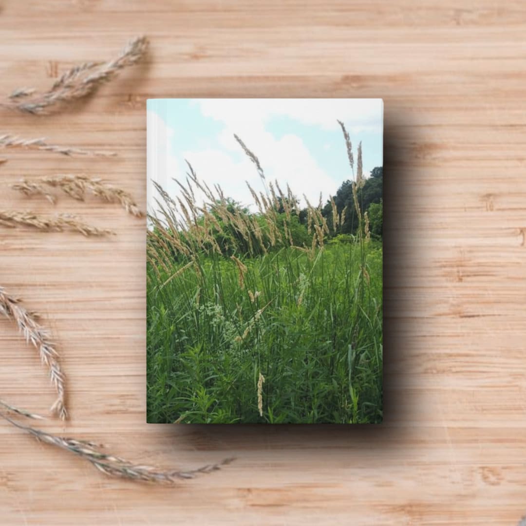 Rustic Field Grass Journal Scenic Country Hardcover Notebook Original ...