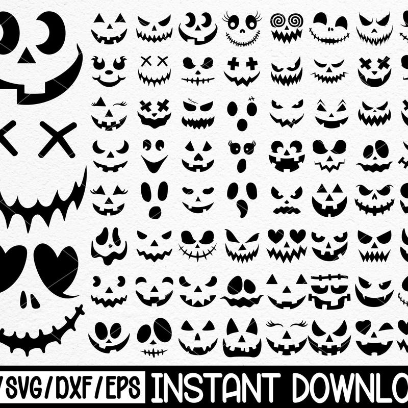 Cute Jack O Lantern Art - Etsy