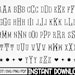 Fishtail Premium Monogram Svg, Fishtail Font Svg, Monogram Font Svg ...