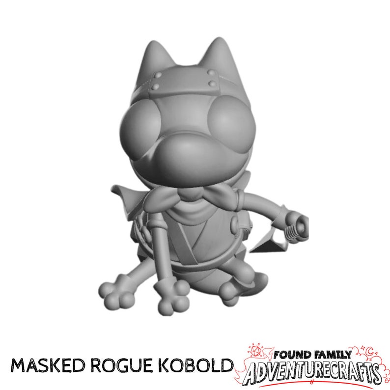 Kobolds Pack - 3D Printed TTRPG Miniatures - Found Family ...