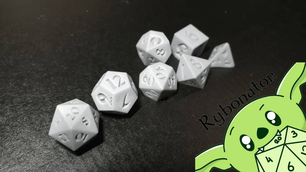 Rybonator 3D Printed Dice Masters | Etsy