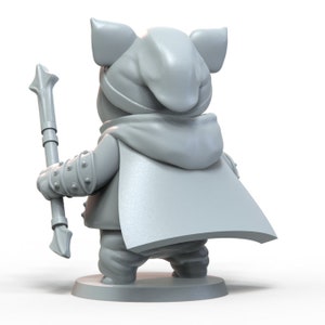 Fantazoor PIG PRIEST 3D Printed Chibi TTRPG D&D Miniature - Etsy