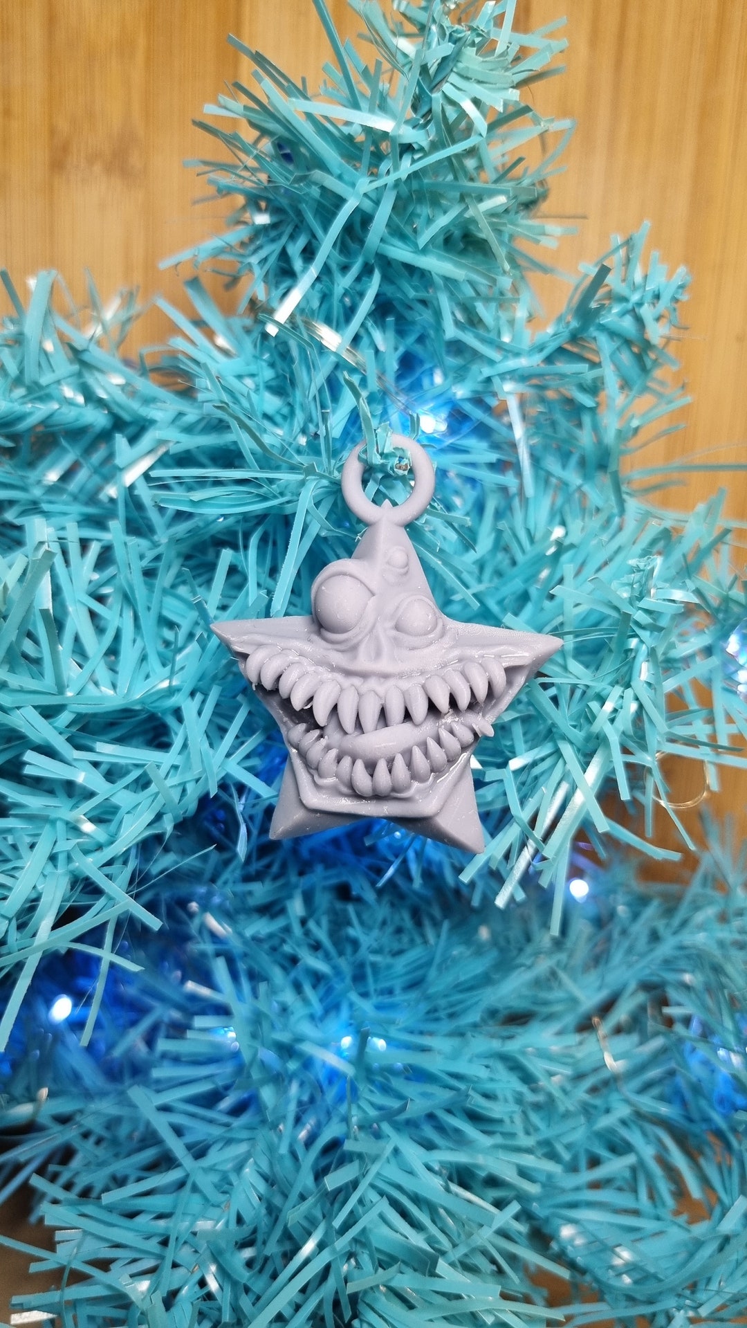 Mimic Christmas Tree Decoration - STAR - 3D Printed D&D Festive Gift - Etsy