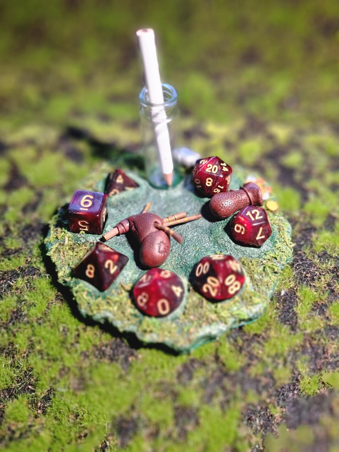 The Highland Bard - Polyhedral Dice & Pencil Holder - Critical Role ...