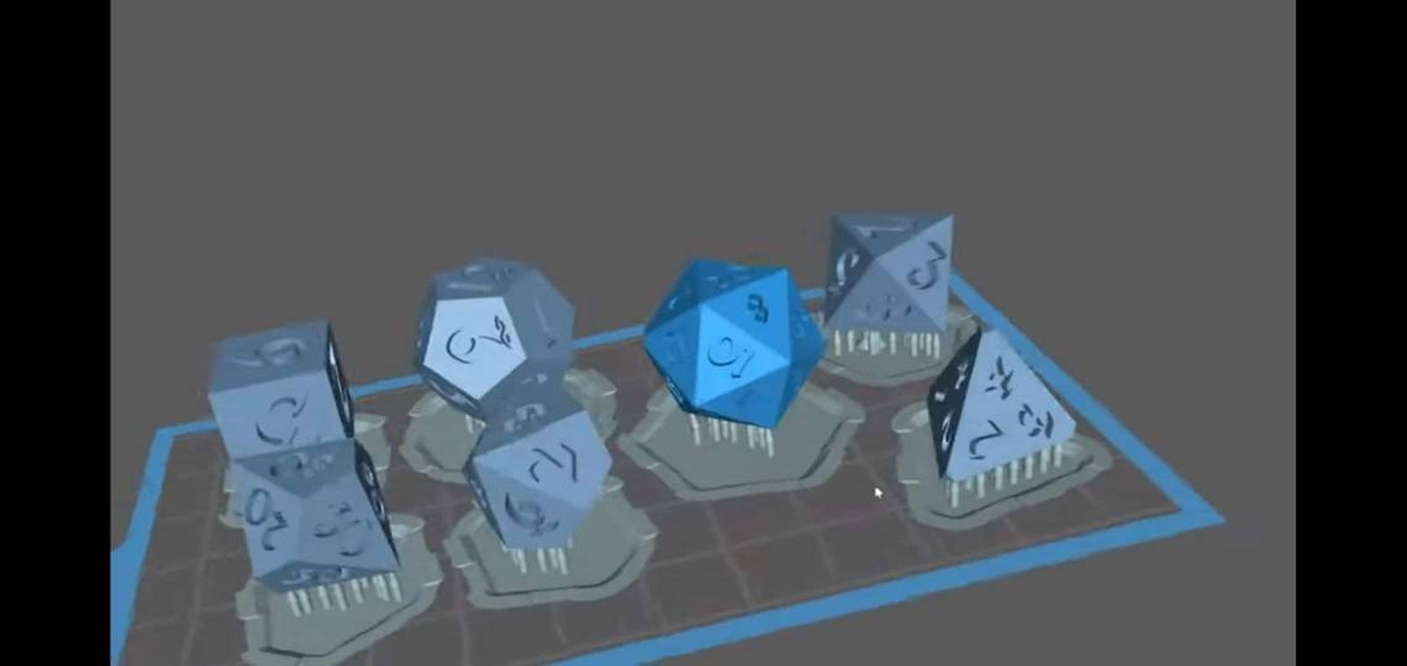 RYBONATOR 3D Printed Dice Masters | Etsy UK