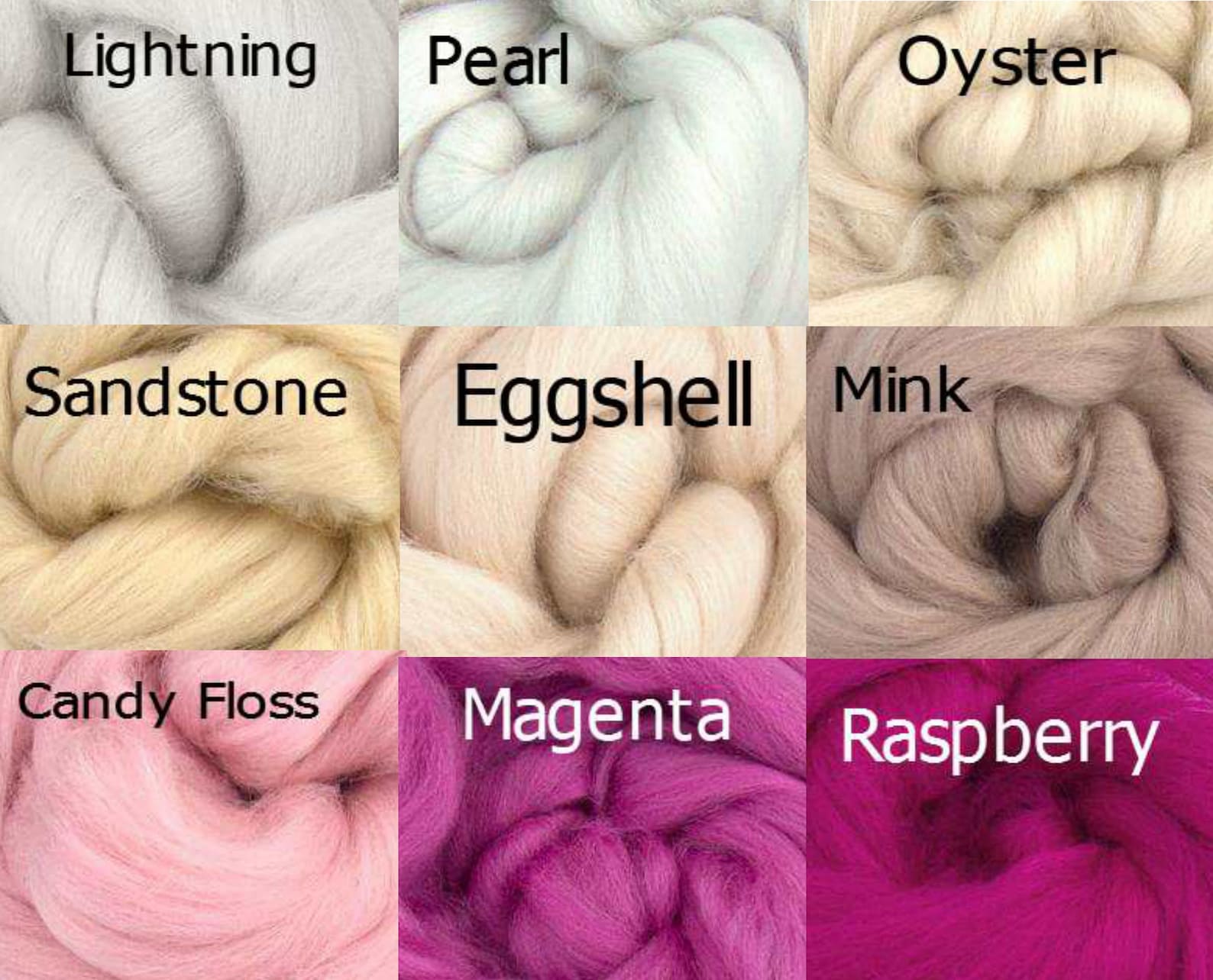 60 Different Merino Wool Tops to Select From 100% Merino - Etsy