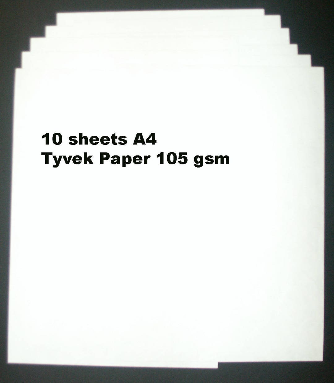 Tyvek 105 - Pack of 10 A4 Sheets - Etsy