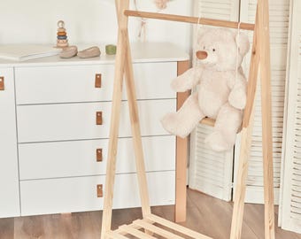 Baby Wardrobe a Frame Clothes Rack Child Wardrobe Garment Rack Kind ...