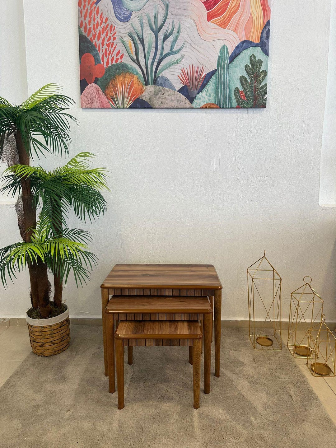 Doha 3 Piece Nest of Tables - Etsy