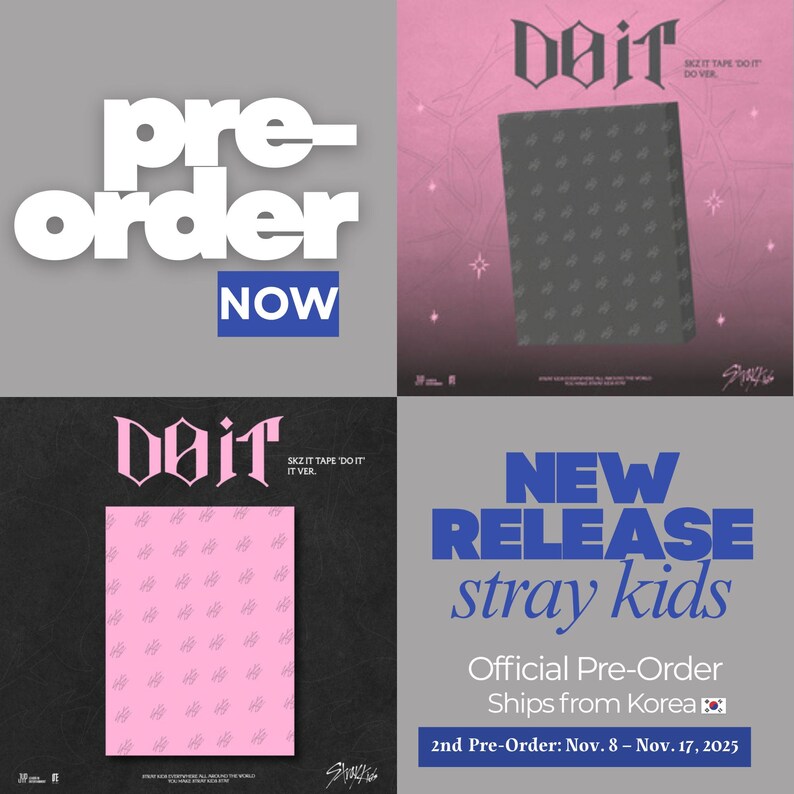 Stray Kids – SKZ It Tape : DO IT Album [do Ver. / It Ver.] | Official K ...