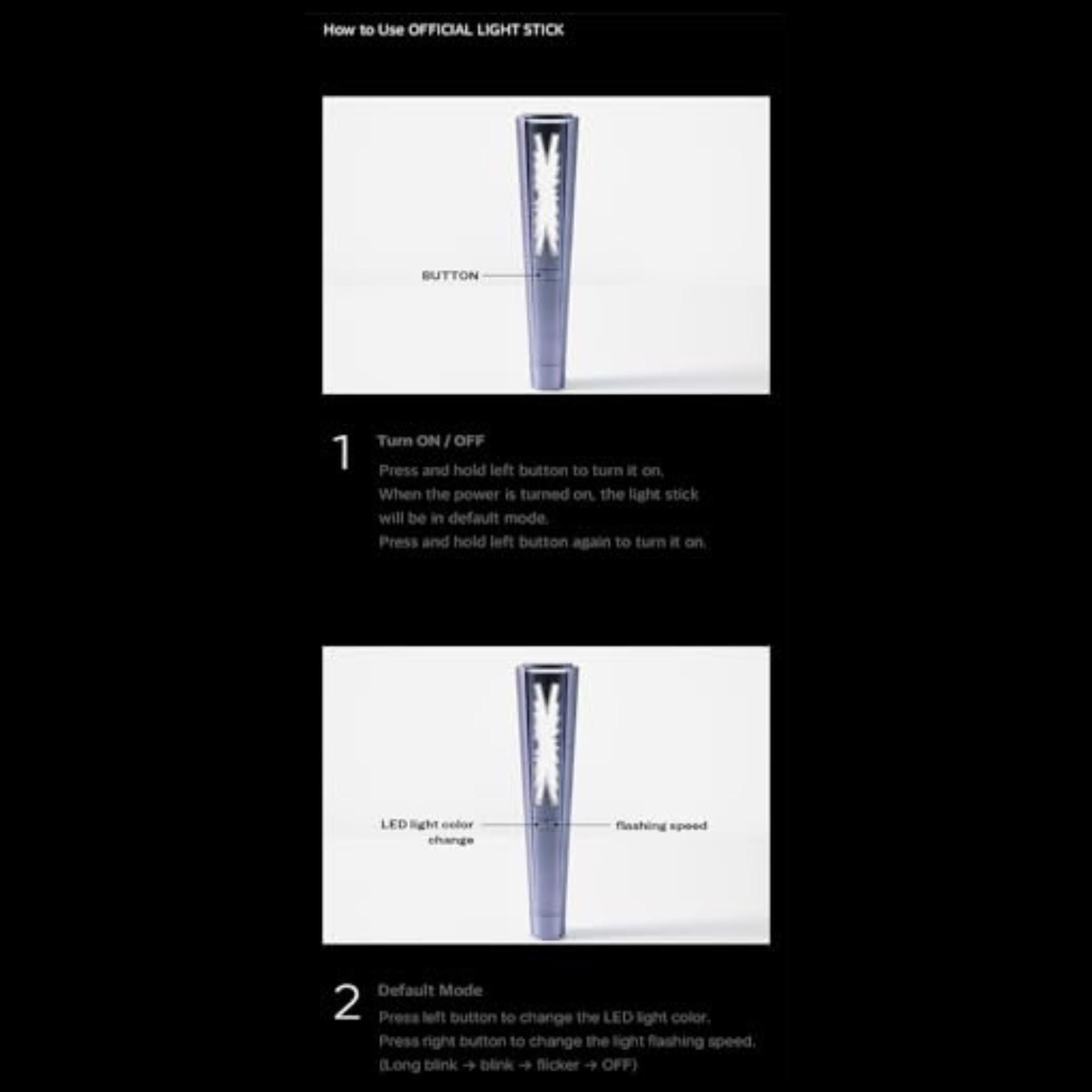 LE SSERAFIM Official Light Stick | FEARNOT Fanlight | K-pop Concert ...
