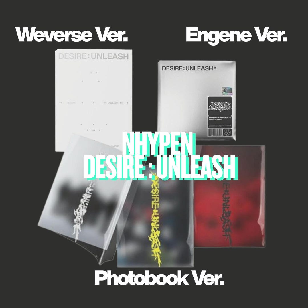 ENHYPEN – DESIRE : Unleash (6th Mini Album) | Official HYBE K-pop Album ...