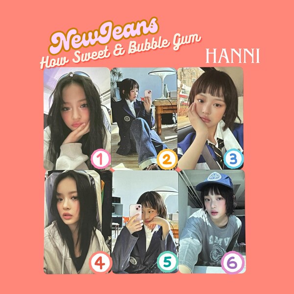Official Newjeans Photocards - Etsy