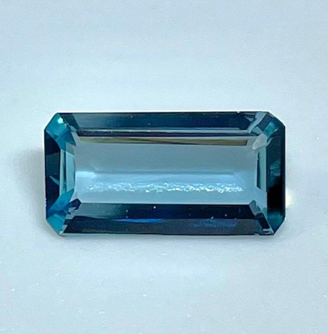 Natural Aquamarine Santa Maria Colour AAA Quality//1.03 Carat//octogon ...