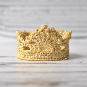 Mini Crown PDF Crochet Pattern - Etsy