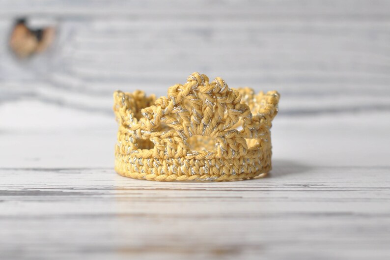 Mini Crown PDF Crochet Pattern - Etsy
