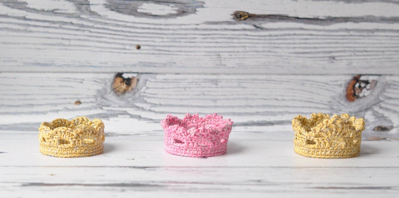 Mini Crown PDF Crochet Pattern - Etsy