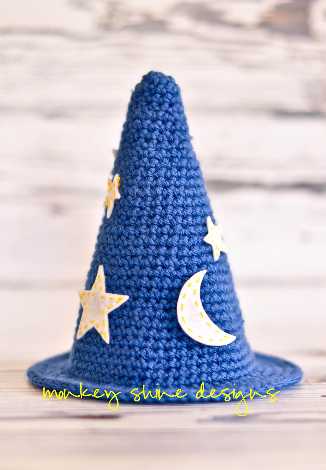 Baby Wizard Hat Crochet Pattern PDF I Witch Hat Crochet Pattern PDF I ...