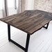 Luxury Walnut Table, Large Dining or Conference Table, Custom Solid ...