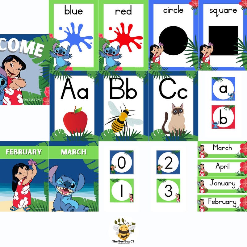 Classroom Stitch Decor - Etsy