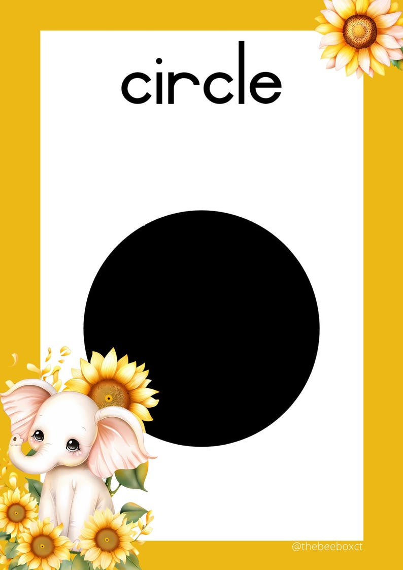 Sunflower Elephant Classroom Decor Set - Etsy