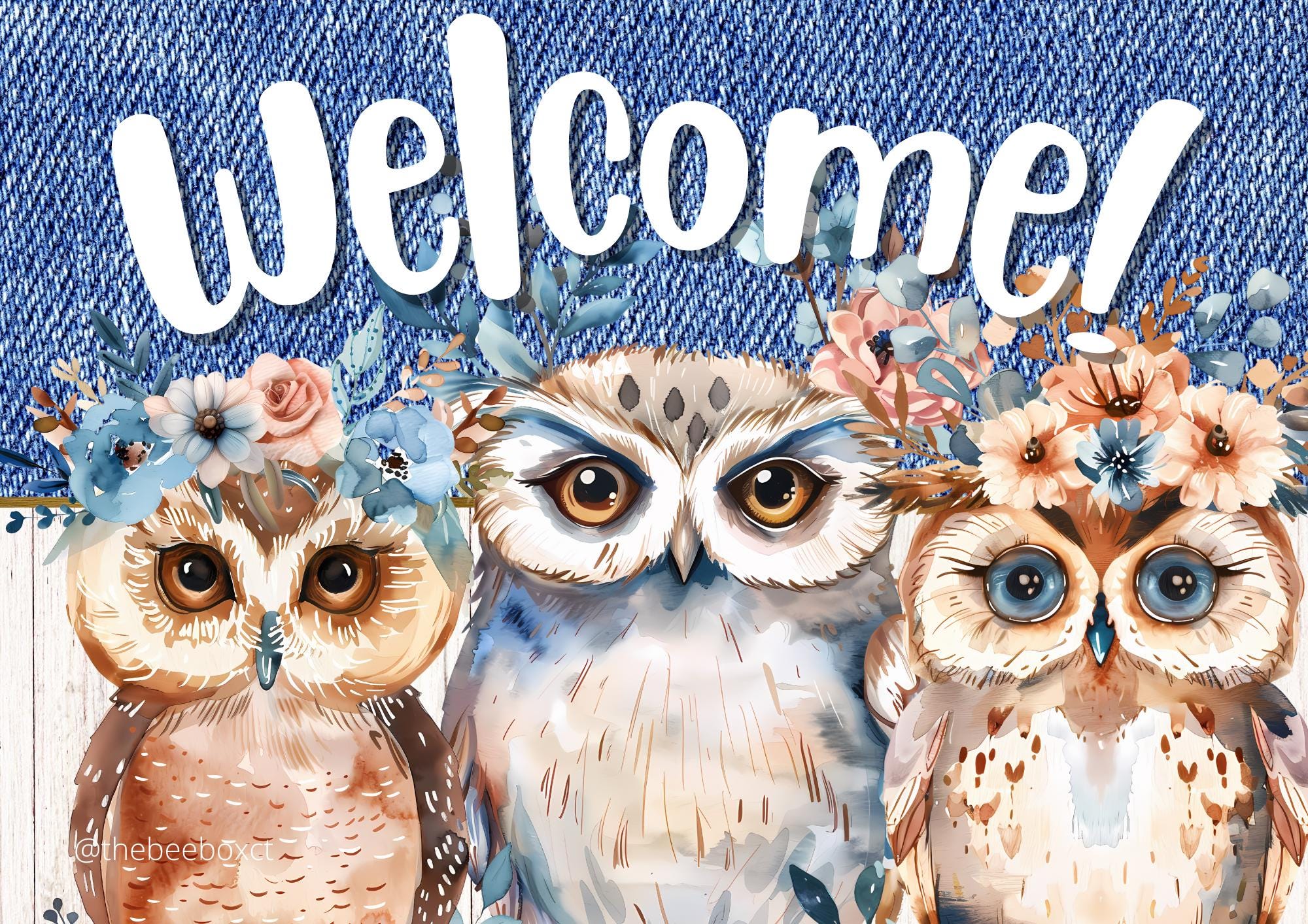 Boho Owl Classroom Decor Set - Etsy