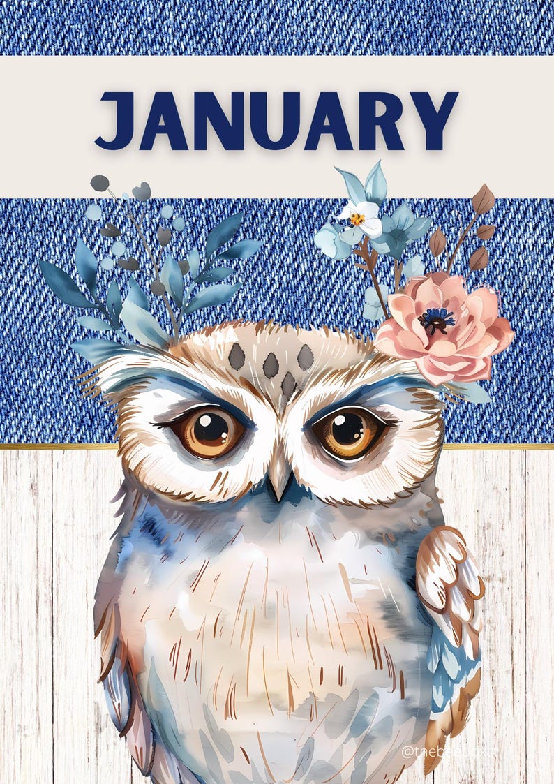 Boho Owl Classroom Decor Set - Etsy