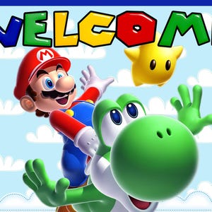 Mario Man Theme Classroom Decor Set - Etsy