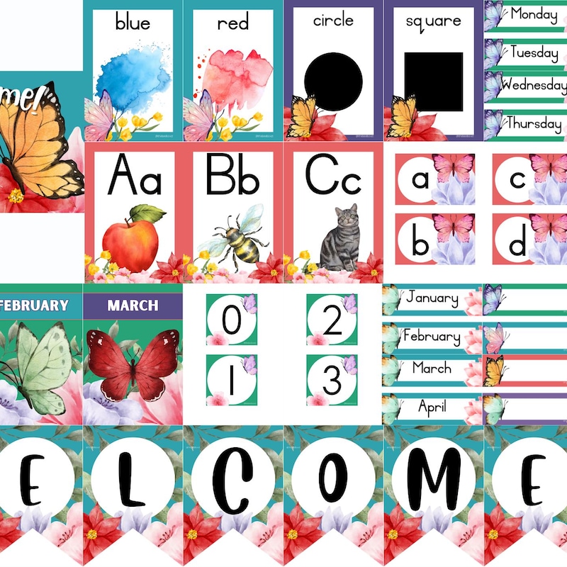 Butterfly Theme - Etsy