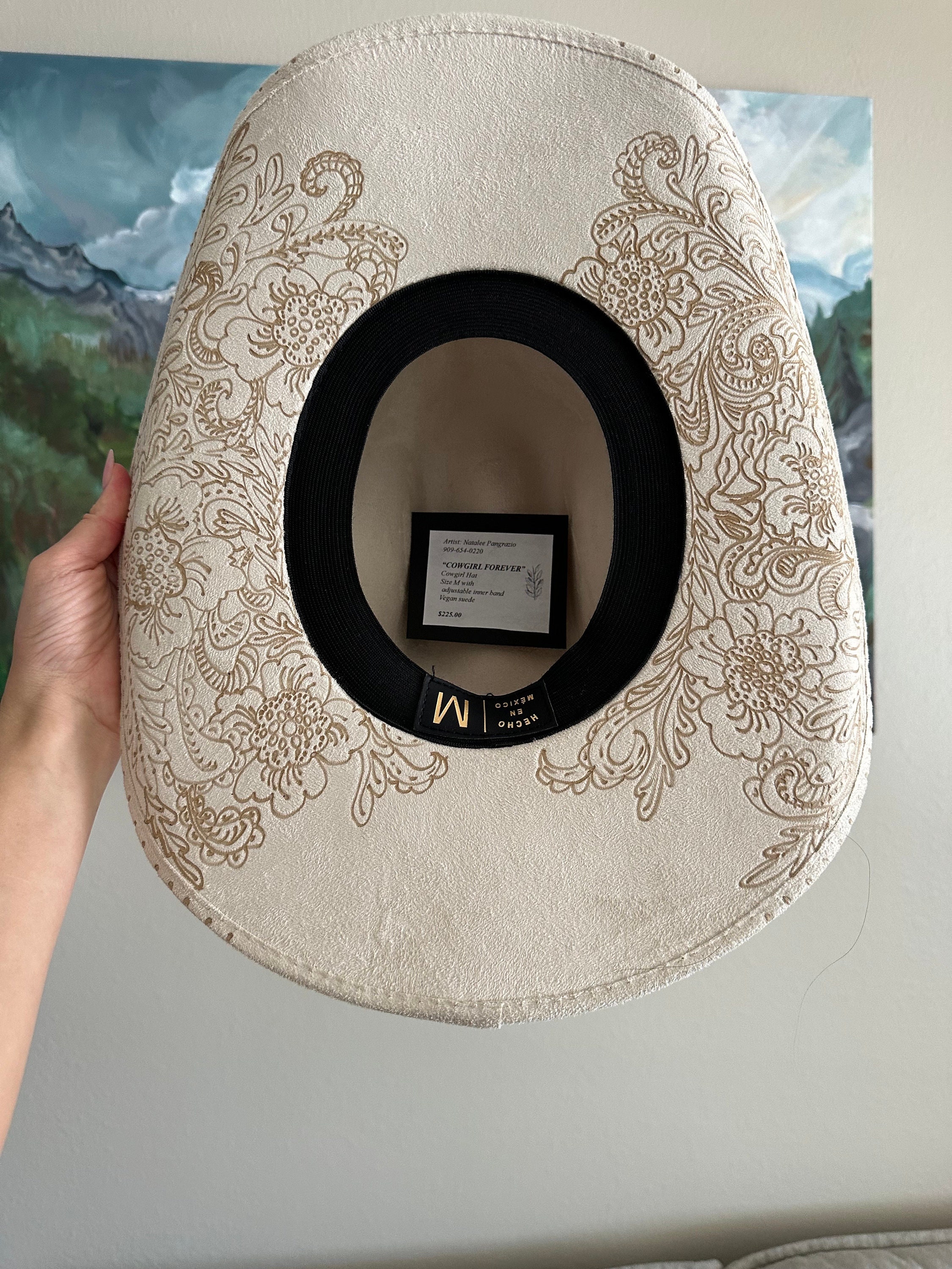 Custom Hat Design Example - Etsy