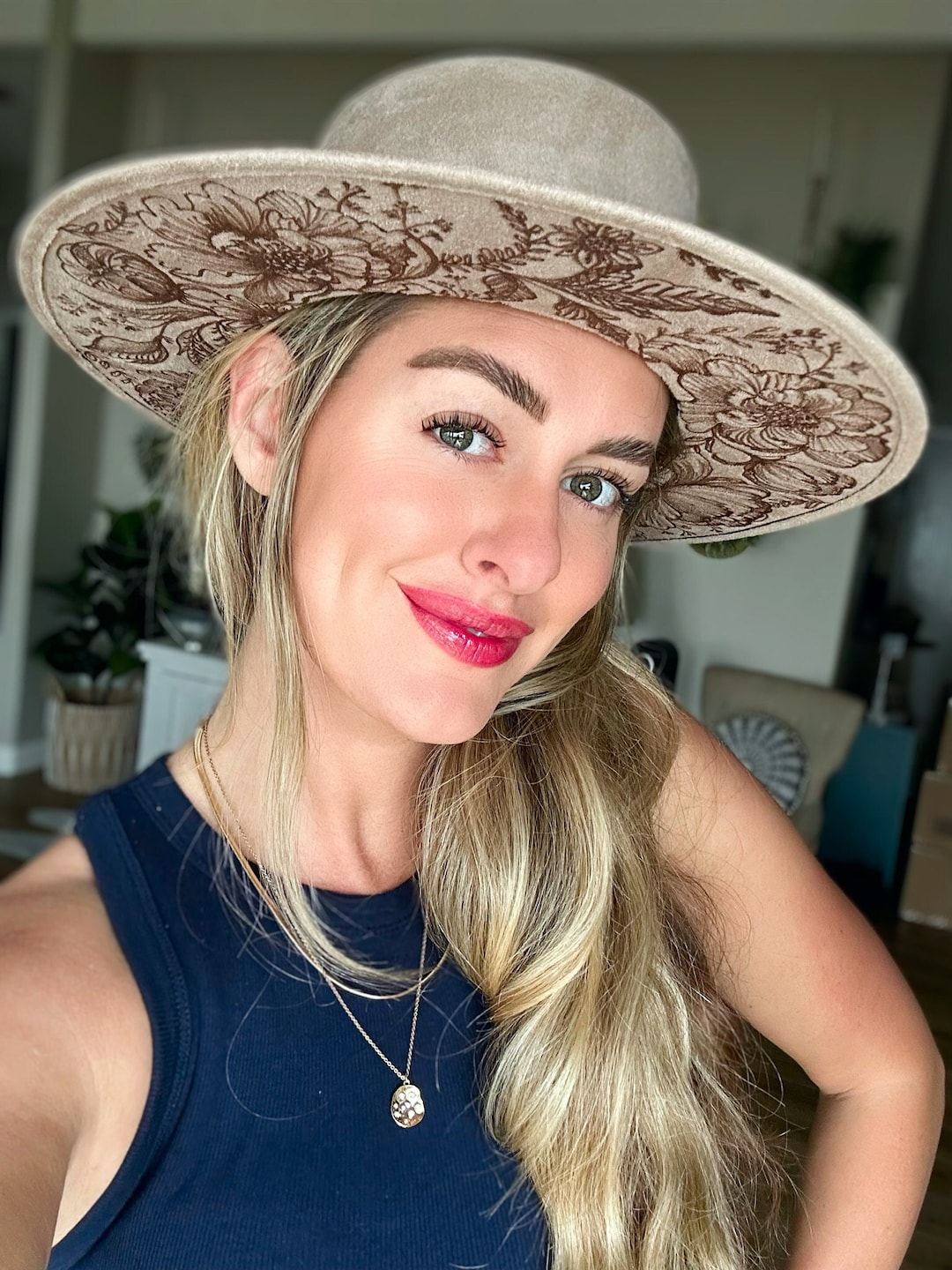 Custom Hat Design Example - Etsy