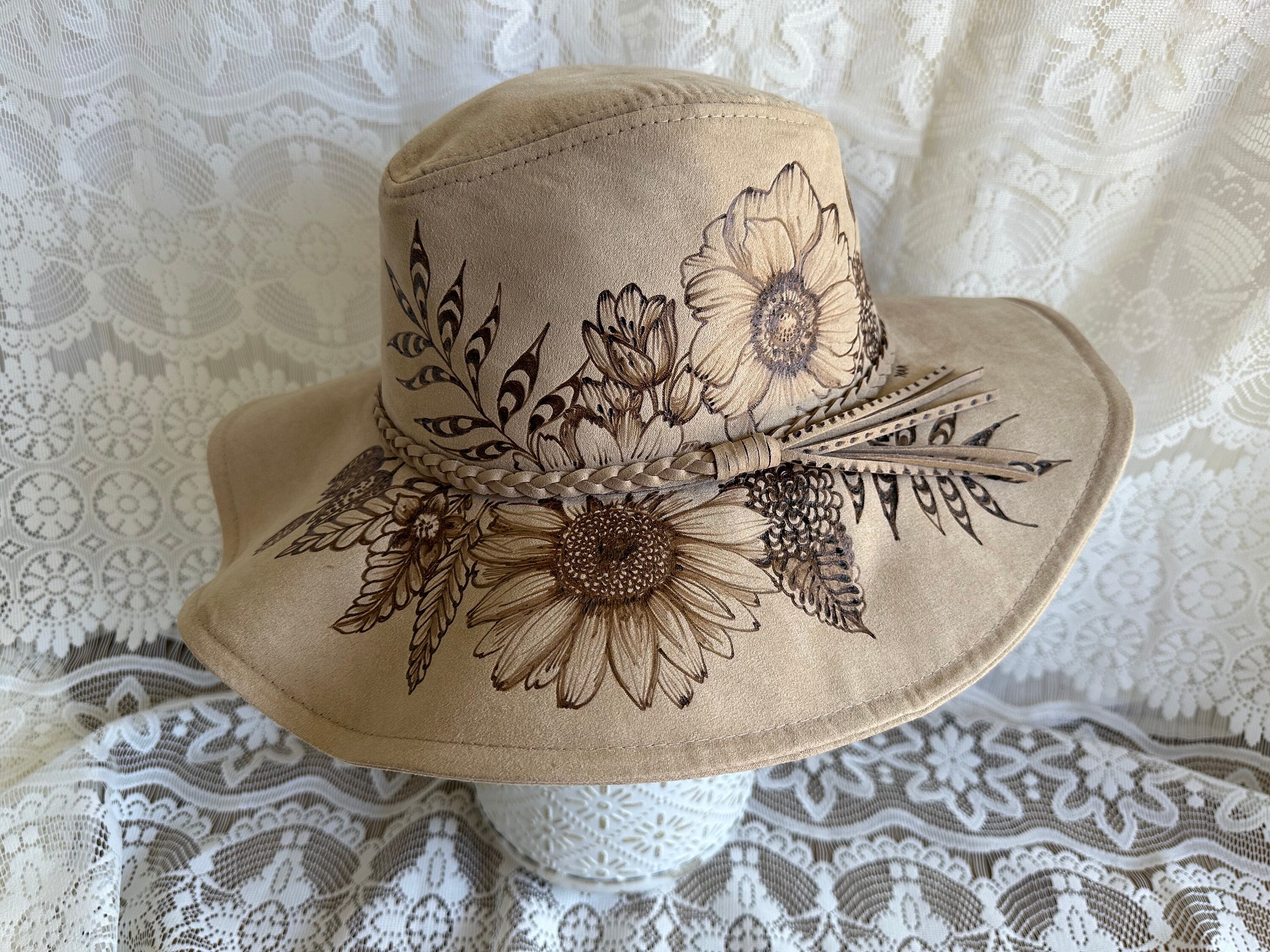 Custom Hat Design Example - Etsy