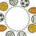 Sports Ball Frame Machine Embroidery Design Game Football Soccer ...