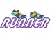Runner With Sneakers Machine Embroidery and Applique Design - Etsy