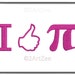 I Like Pi Machine Embroidery Design for Children and Math Lovers and ...