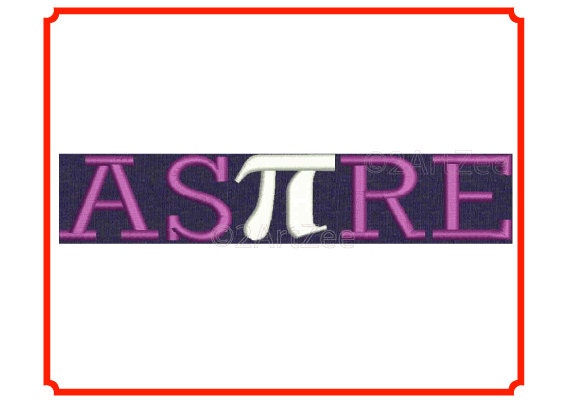 Aspire Pi and Math Lovers unite in PI machine embroidery | Etsy