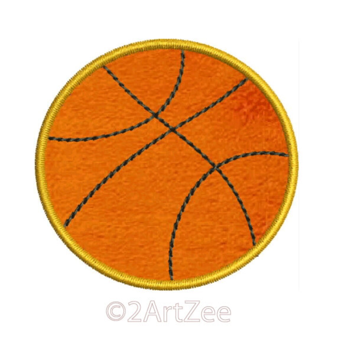 Basketball Applique and Machine Embroidery Design Game | Etsy