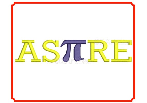 Aspire Pi and Math Lovers unite in PI machine embroidery | Etsy