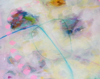 Lilac Abstract Art - Etsy