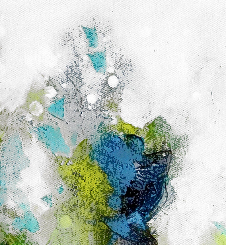 Green Abstract Art Print Abstract Giclee Print on Paper - Etsy