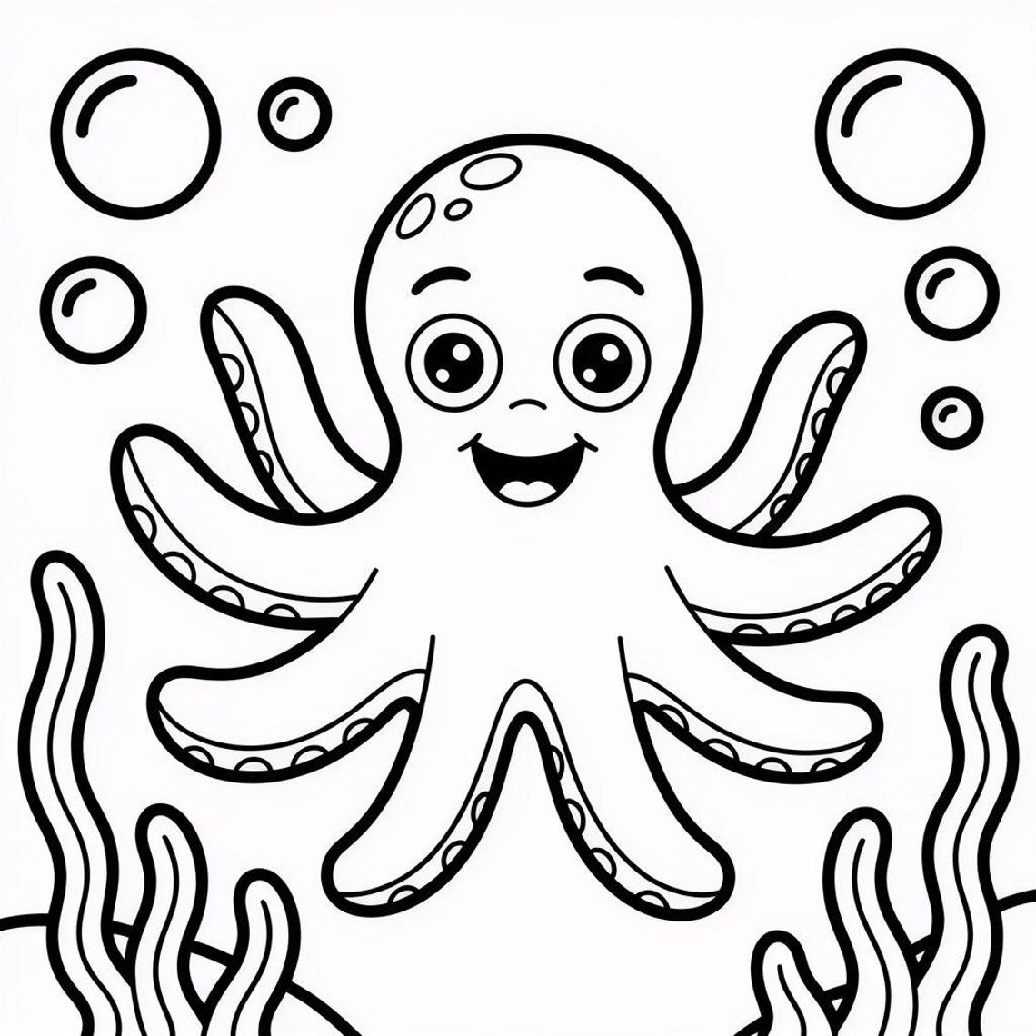 Cute Ocean Animals Coloring Pages, 100 Designs (digital Download) - Etsy