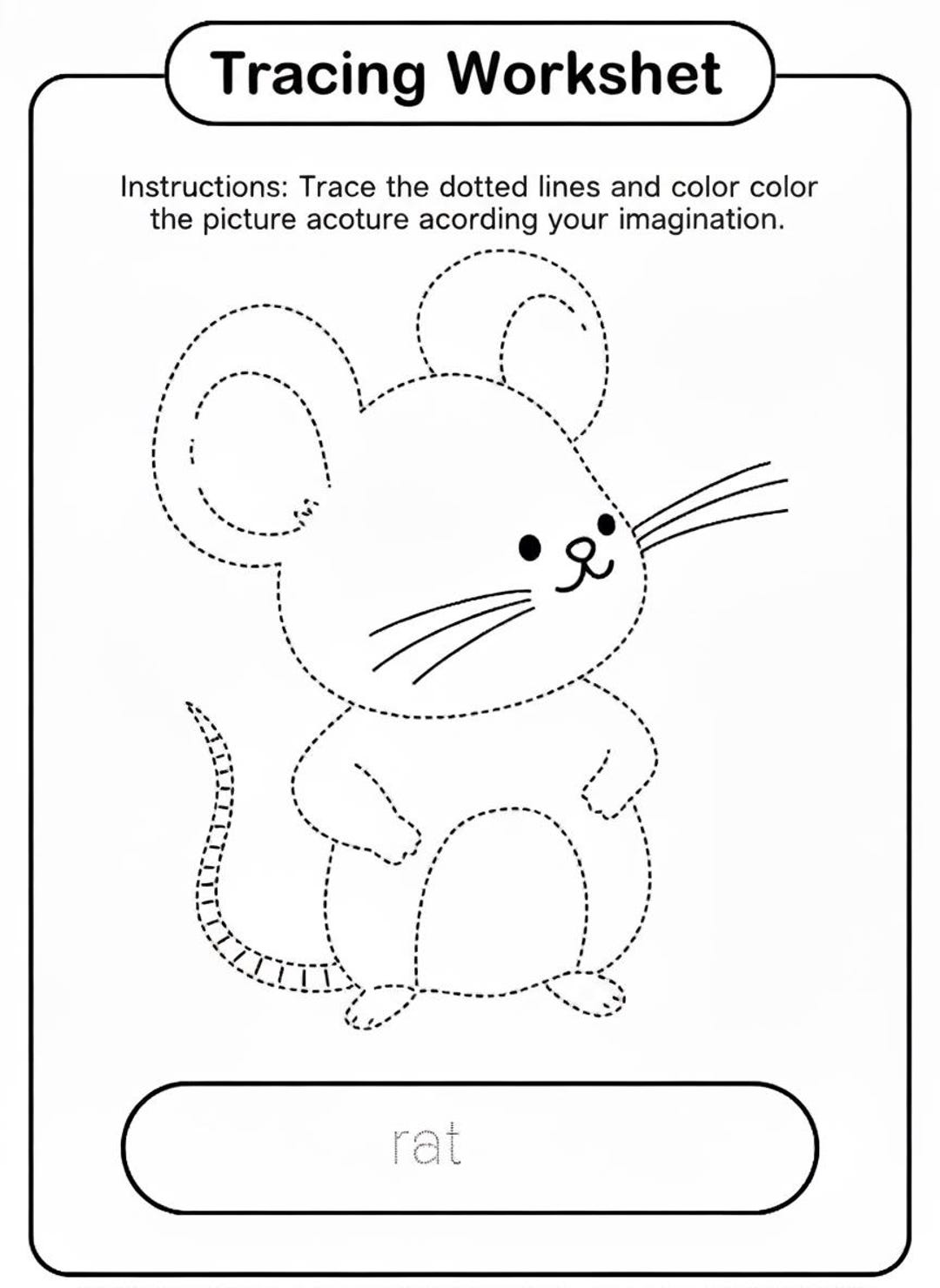 Preschool Dot to Dot Worksheet | Connect the Dots Printable | Fine ...