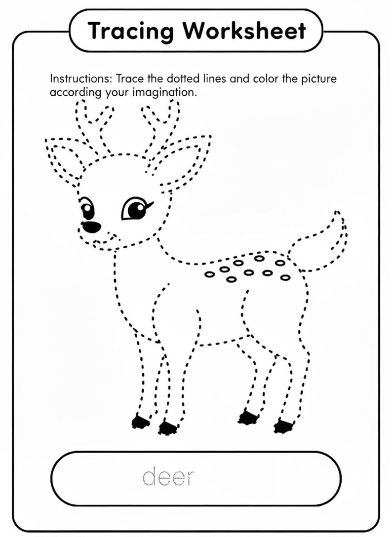 Connect the Dots for Kids. Preschool Line Tracing & Dot to Dot ...
