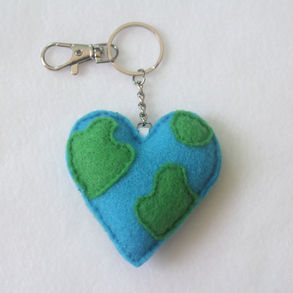 Felt Key Chain - Etsy