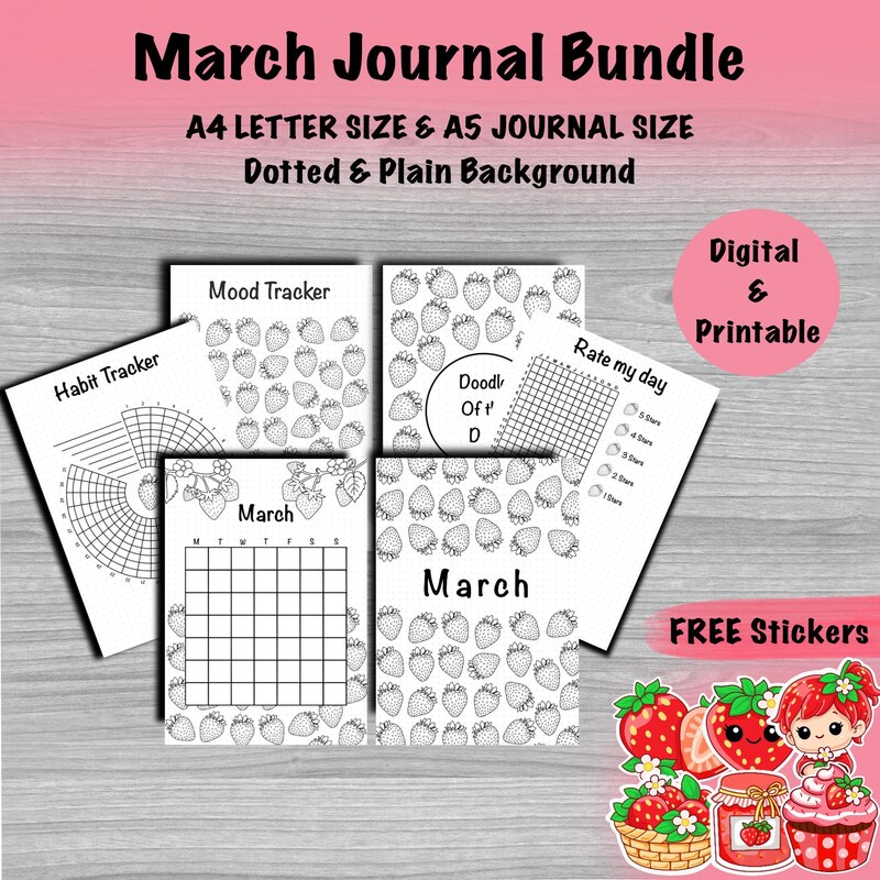 My Sticker Calendar 2026 - Etsy