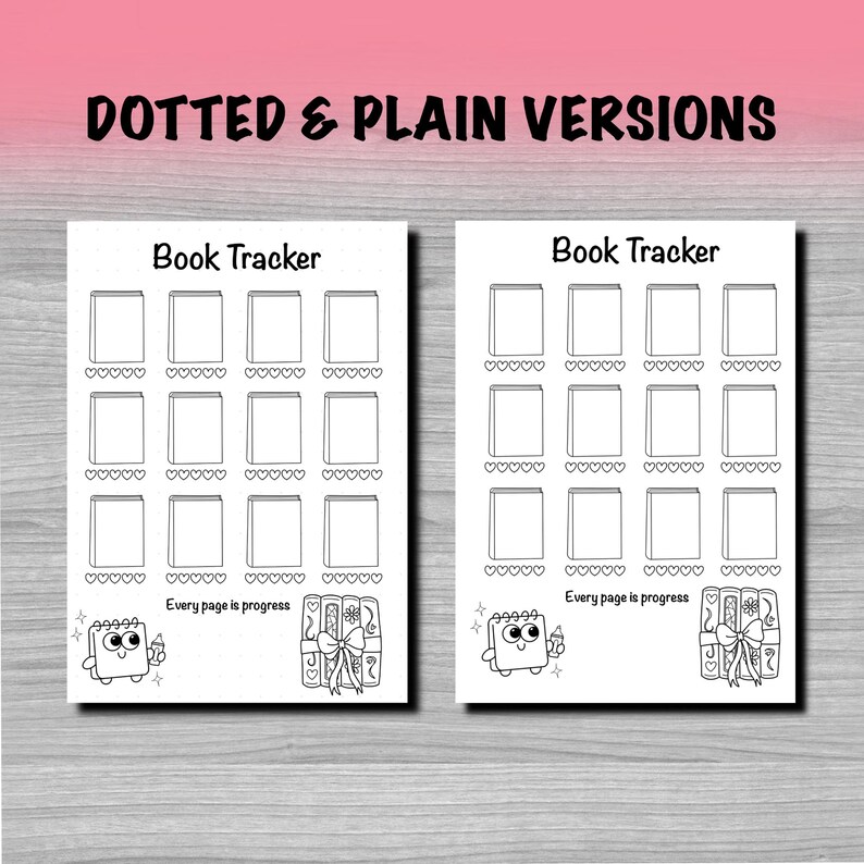 Book Tracker - PRINTABLE Page - DIGITAL Reading Journal - Add Your Book ...