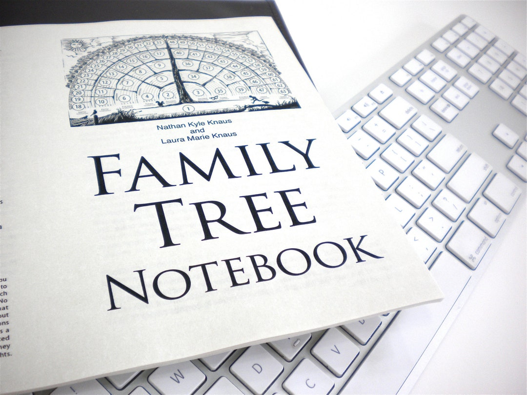 Family Tree Notebook: Fill-in Genealogy Chart Stories and Info (PDF) - Etsy