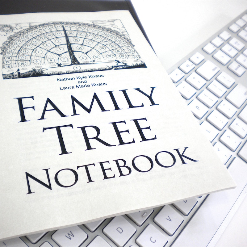 Family Tree Book Template - Etsy